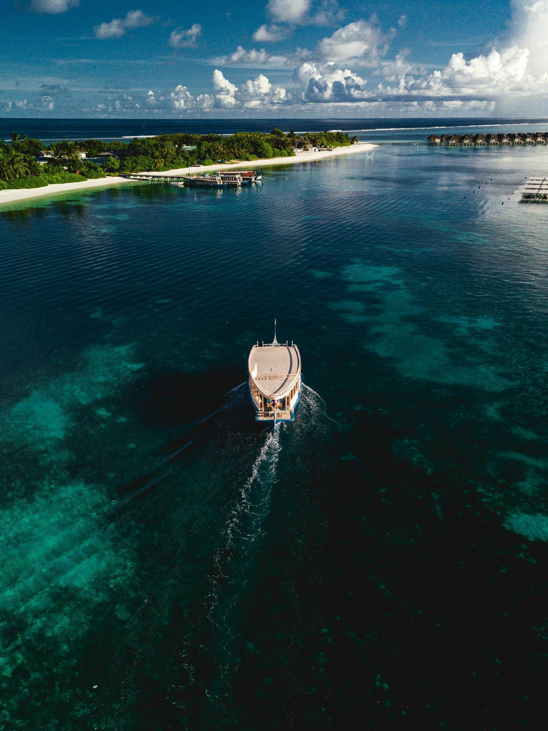 Travelling by Ferry in the Maldives