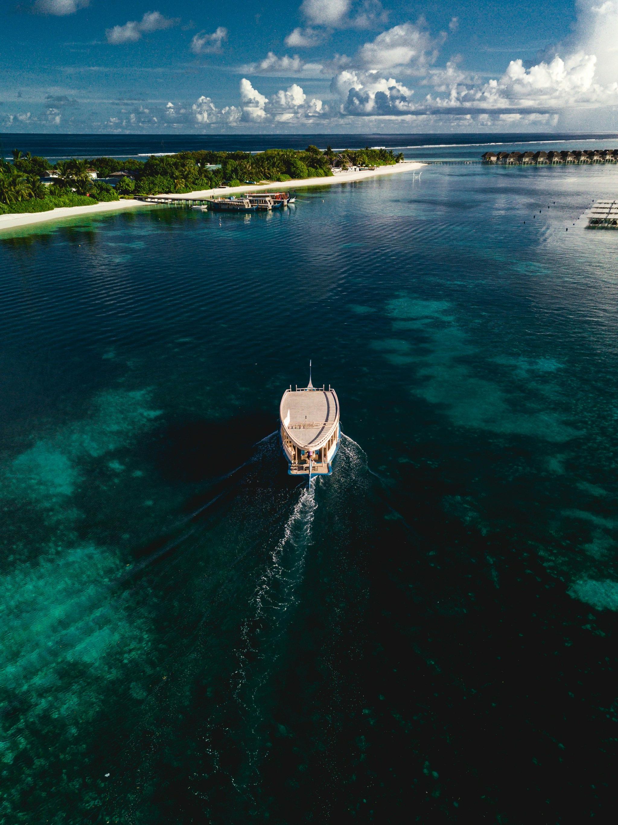 Travelling by Ferry in the Maldives