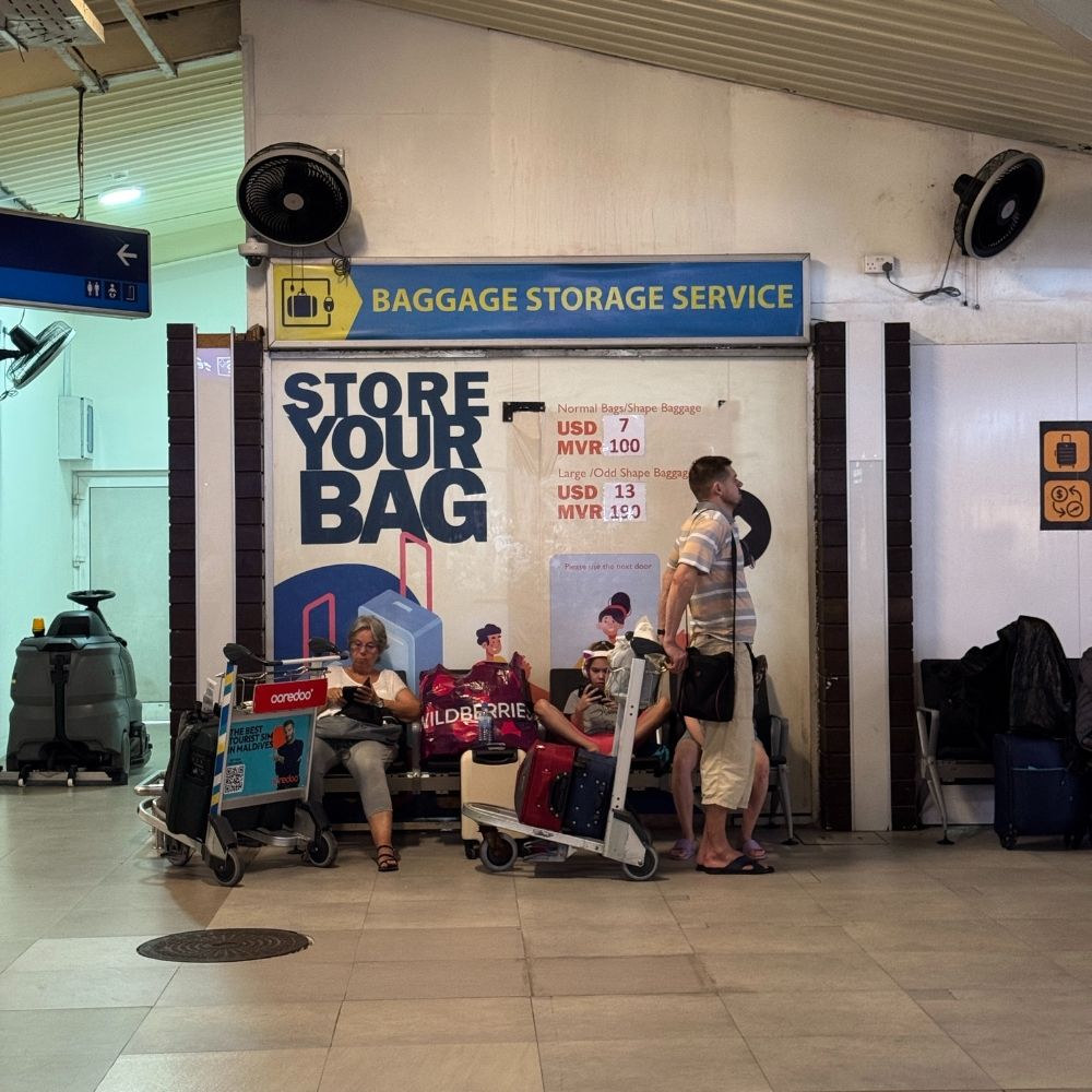 Velana International Airport Luggage Storage & Layover